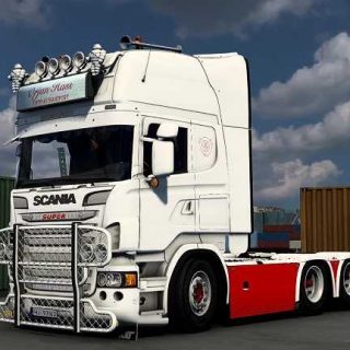 Scania FreD Orjan Hass Skin 1.45 ETS2 - ETS2 / ATS Mod