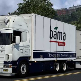 Scania RJL R4 Moum Tandem Skin 1.45 ETS2 - ETS2 / ATS Mod