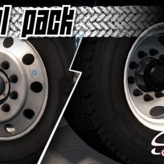 Smarty's Wheel Pack v2.0 1,45 ATS - ETS2 / ATS Mod
