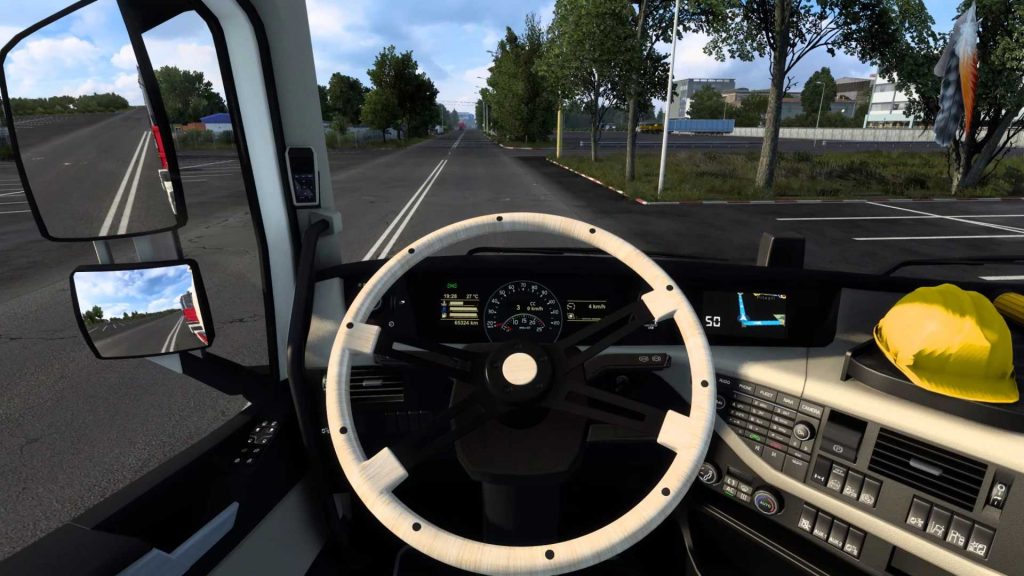 Anpassbares 18-Zoll-Lenkrad im US-Stil v1.0 ETS2 - ETS2 / ATS Mod
