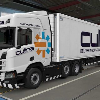 DKS - Culina Group 2021 Skin Pack v1.45+ ETS2 - ETS2 / ATS Mod
