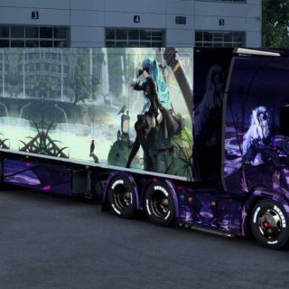 Fantasy-Anime-Skin 1.46 ETS2 - ETS2 / ATS Mod