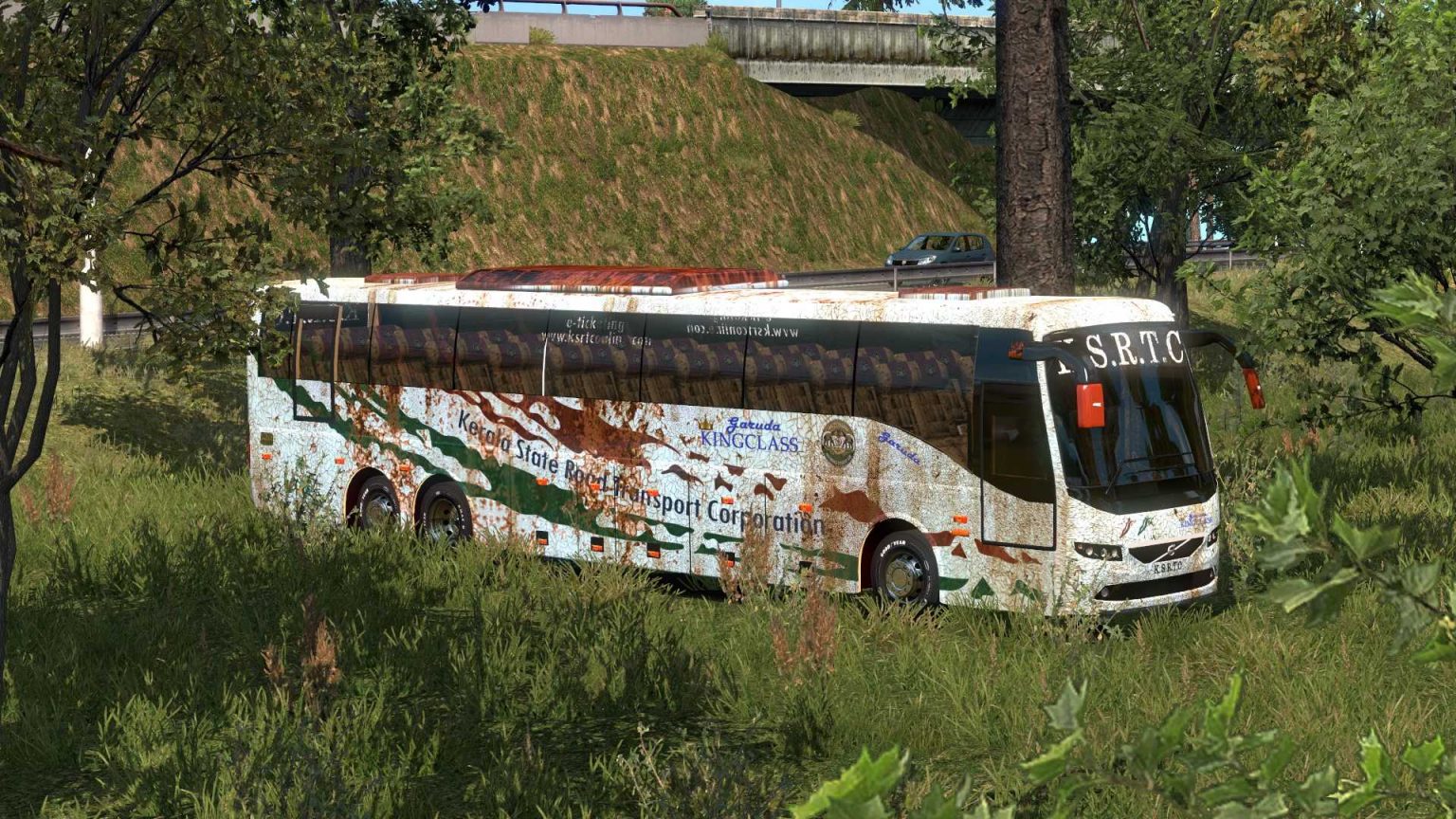 Garuda King Class Rusty Skin für Volvo B11r v1.0 ETS2 - ETS2 / ATS Mod