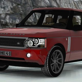 Land Rover Range Rover Supercharged V8 2008 V7.4 ETS2 - ETS2 / ATS Mod