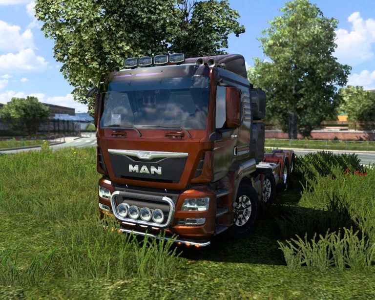 LKW MAN TGS Euro 6 1.46 ETS2 - ETS2 / ATS Mod