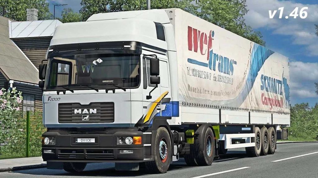 MAN F2000 von XBS v1.0.6 1.46 ETS2 - ETS2 / ATS Mod