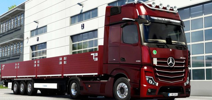 Mercedes Benz Actros MP6 1.53-1.54 ETS2 - ETS2 / ATS Mod