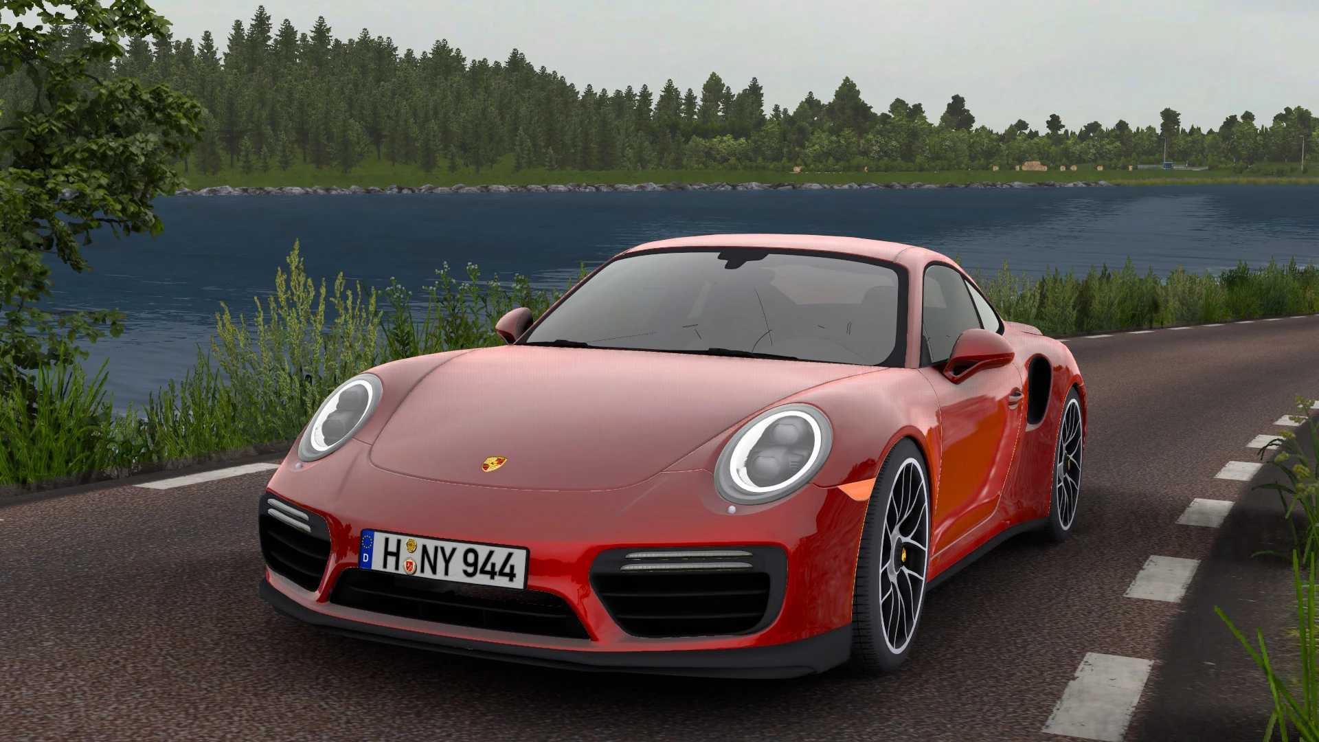 Porsche 991 2 911 Turbo S 2016 V1 2 1 46 ETS2 ETS2 ATS Mod Porsche 991 2 911 Turbo S 2016 V1 2 1 46 ETS2 ETS2 ATS Mod
