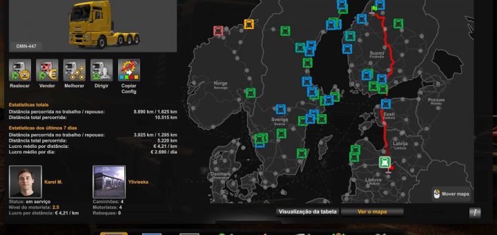 TAA von Snowy Moon v10.2.0 ETS2 - ETS2 / ATS Mod