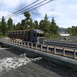 Projekt E6 Addon Map von Promods v1.45.3.5 ETS2 - ETS2 / ATS Mod