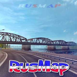 RusMap v2.46 1.46.x ETS2 - ETS2 / ATS Mod