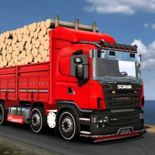 Scania R380 8x2 Kirkayak 1.46 ETS2 - ETS2 / ATS Mod