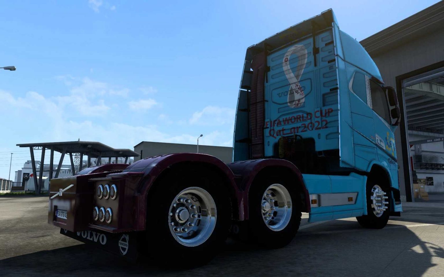SKIN VOLVO FH 2012 FIFA WORLD CUP KATAR 2022 2,0 1,40 1,46 ETS2 - ETS2 ...
