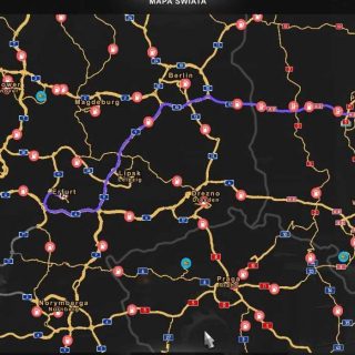 Waze-Navigationsmod v1.2 ETS2 - ETS2 / ATS Mod