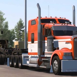 Benutzerdefinierte SCS Kenworth W900 v1.3 1,46 ATS - ETS2 / ATS Mod