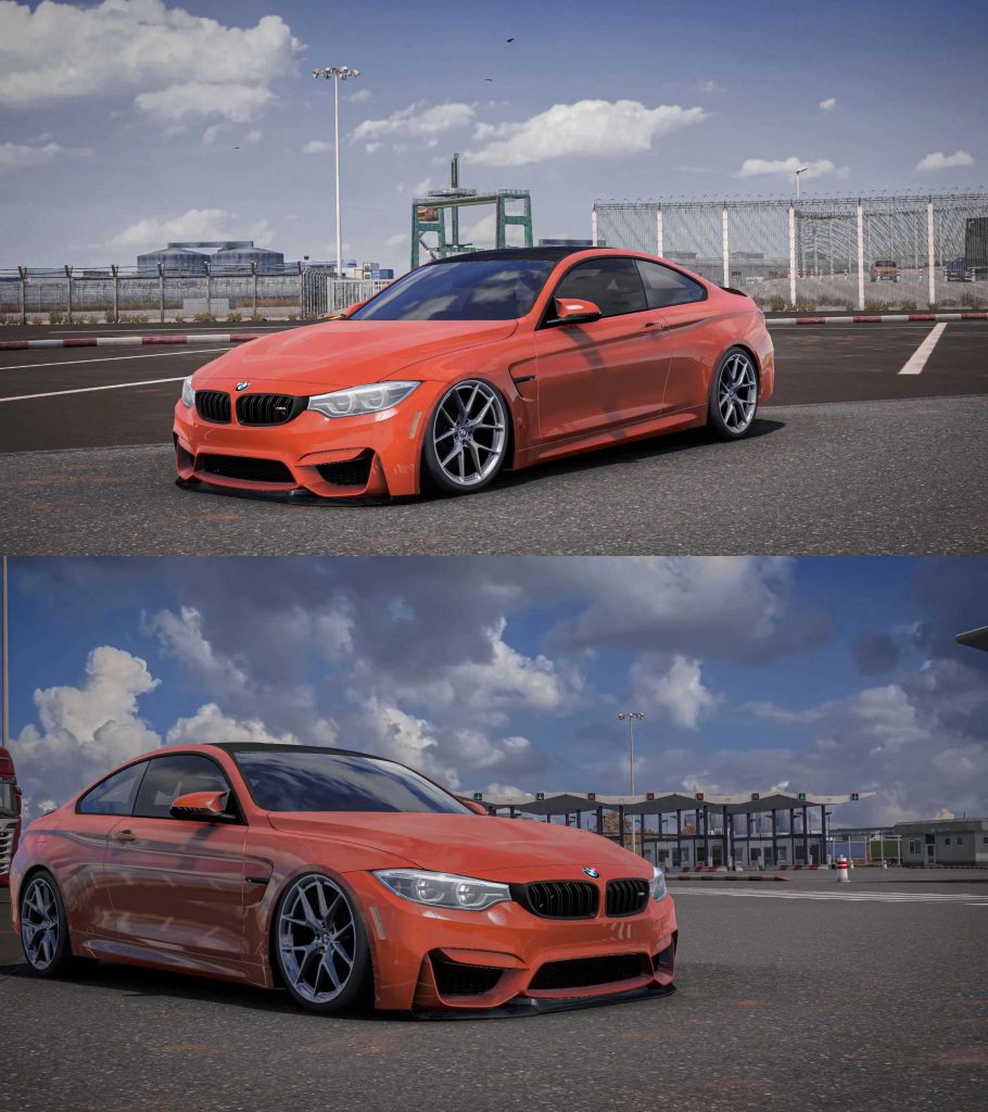 Bmw M4 1.45-1.46x ETS2 - ETS2 / ATS Mod
