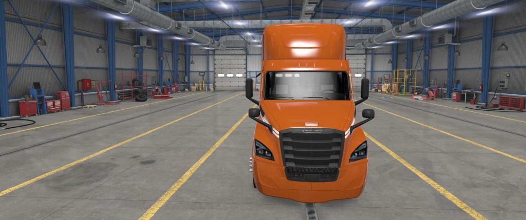 Cascadia Day Cab Skin 1,46 ATS - ETS2 / ATS Mod