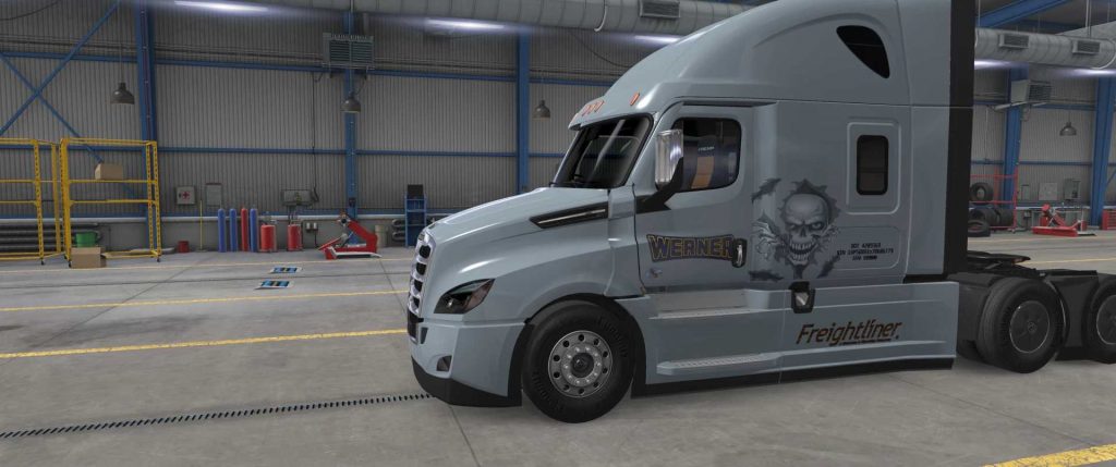 Cascadia Skin Verner 1,46 ATS - ETS2 / ATS Mod