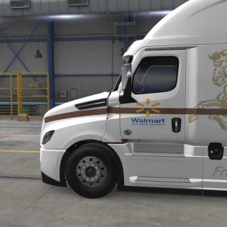 Freightliner Cascadia Walmart Skin 1,46 ATS - ETS2 / ATS Mod