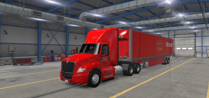 TSA Drop Deck Trailer Skins Pack v1.3 ATS des Paten - ETS2 / ATS Mod