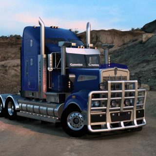 Kenworth 909 RHD von Logans v10 Final 1,46 ATS - ETS2 / ATS Mod