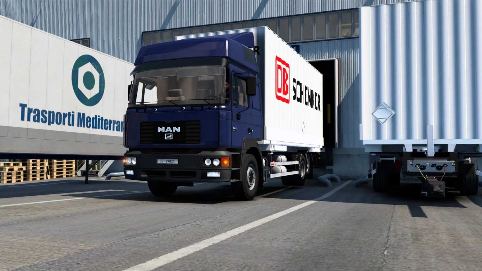 MAN F2000 BDF Jumbo 1.46 ETS2 - ETS2 / ATS Mod