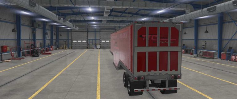 SCS Belly Chip Van Trailer Skin 1,46 ATS - ETS2 / ATS Mod