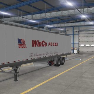 SCS Trailer 53' Winco Foods Haut 1,46 ATS - ETS2 / ATS Mod