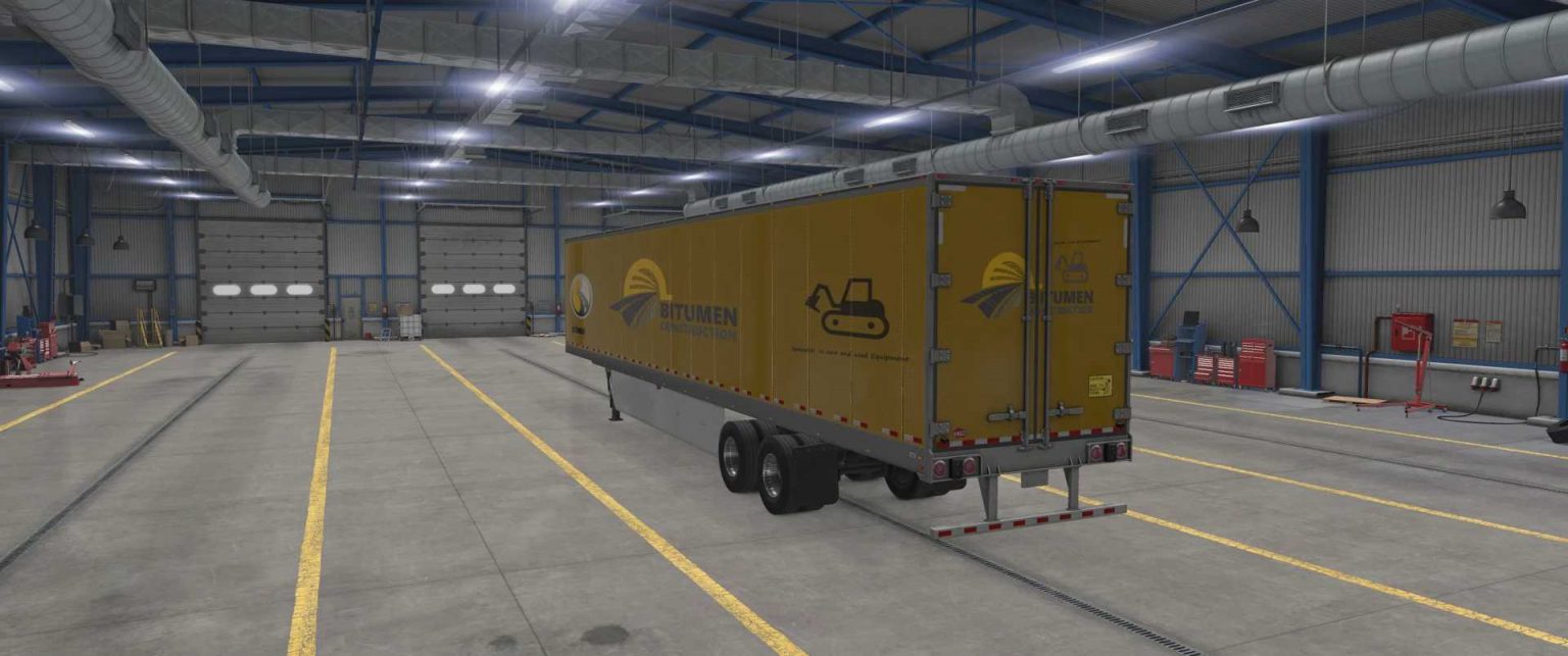 SCS-Trailer-Skin 53' 1,46 ATS - ETS2 / ATS Mod