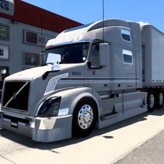 SCS Volvo 780 Skin Knight Transport 1,46 ATS - ETS2 / ATS Mod
