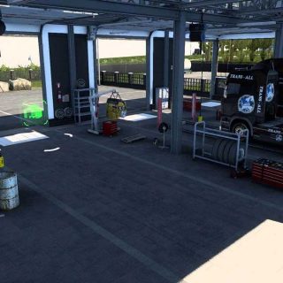 ALLGEMEINE Garage klein v1.7 1.46 ETS2 - ETS2 / ATS Mod