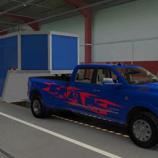 Dodge RAM 3500 (RVM) + Anhänger 1.46 ETS2 - ETS2 / ATS Mod