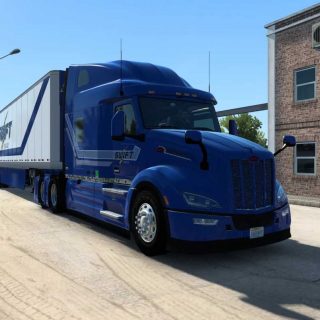 FRANK PERU PETERBILT 579 NEXT GEN SKIN SCS Trailer Swift Skin 1.46 ATS ...