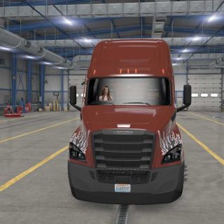 Freightliner Cascadia Skin 1,46 ATS - ETS2 / ATS Mod