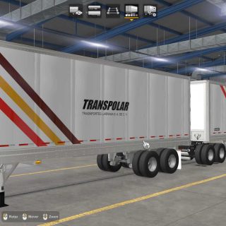 Fruehauf Box Trailer v1.46 ATS - ETS2 / ATS Mod