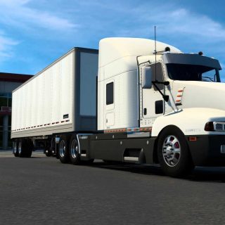 Fruehauf Box Trailer v1.46 ATS - ETS2 / ATS Mod