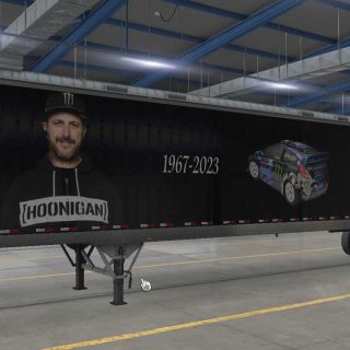Ken Block Tribute Trailer Pack v1.0 ATS - ETS2 / ATS Mod
