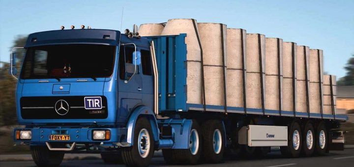 Mercedes Benz 710 1.53 ETS2 - ETS2 / ATS Mod