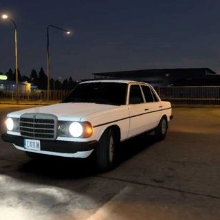 Mercedes-Benz W123 1.46 ETS2 - ETS2 / ATS Mod