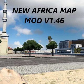 Neue Afrika-Karte Mod v1.46 ETS2 - ETS2 / ATS Mod