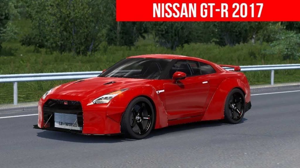 Nissan GTR 2017 v1.2 - 1,46 ATS - ETS2 / ATS Mod