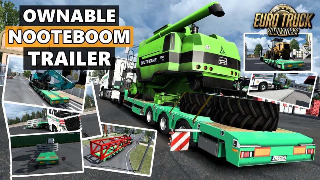 Nooteboom Trailer-Update v1.46 ETS2 - ETS2 / ATS Mod