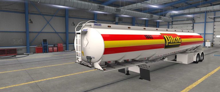 Pilot Skin für Jon-Ruda Tanker 1,46 ATS - ETS2 / ATS Mod