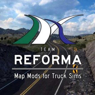 Reforma Map & Mega Resources v2.4.6 ATS - ETS2 / ATS Mod