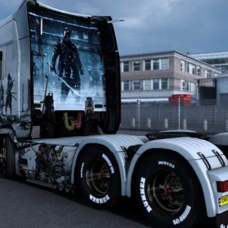 Scania Samurai Commander-Skin 1.46 ETS2 - ETS2 / ATS Mod