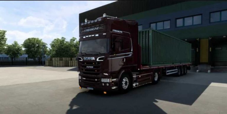 Scania V8 AGR VGT Open-Pipe-Sound v1.0 ETS2 - ETS2 / ATS Mod