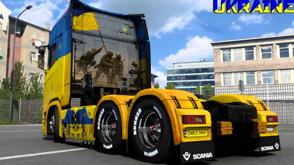 Ukraine-Skin 1.46 ETS2 - ETS2 / ATS Mod