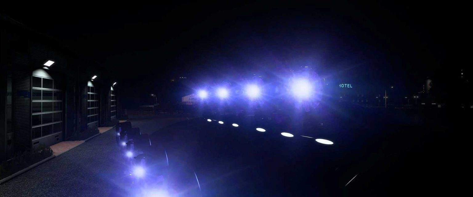 Universal-Spotlight v1.1 ETS2 - ETS2 / ATS Mod