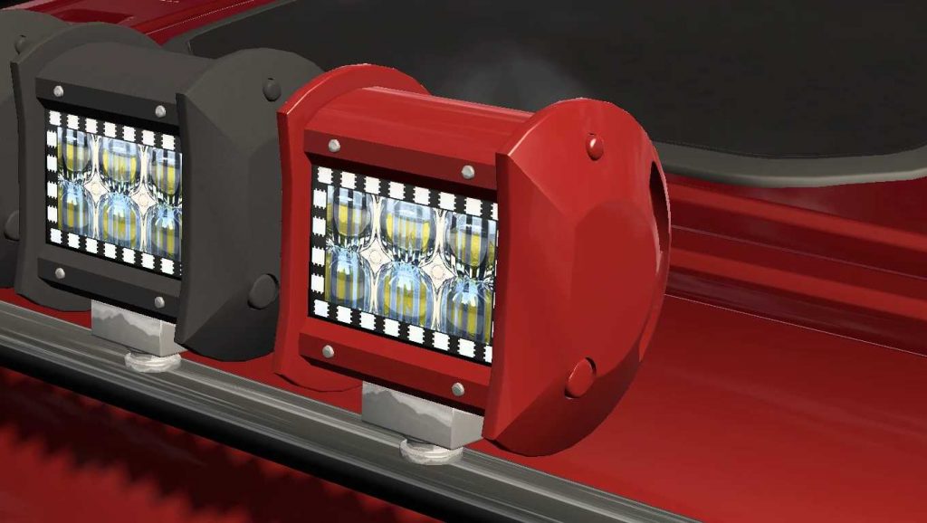 FEELON RGB-LED-Blitzpaket 1.46 ETS2 - ETS2 / ATS Mod