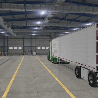 Freightliner XL Jon-Ruda und 53 Trailer Skin 1.46 ATS - ETS2 / ATS Mod